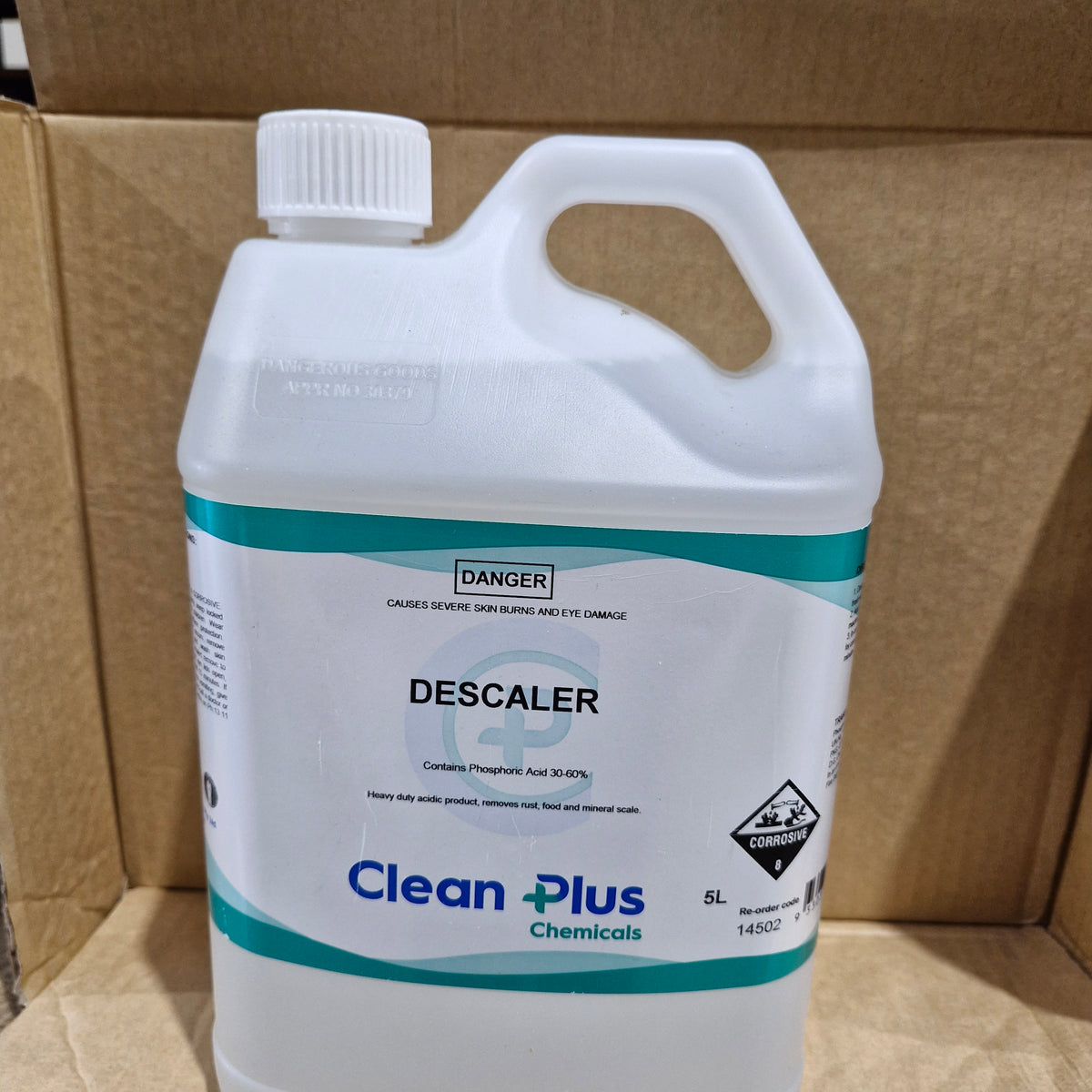 Descaler 5L - Heavy Duty Acidic Product, Removes Rust, Food And Minera ...
