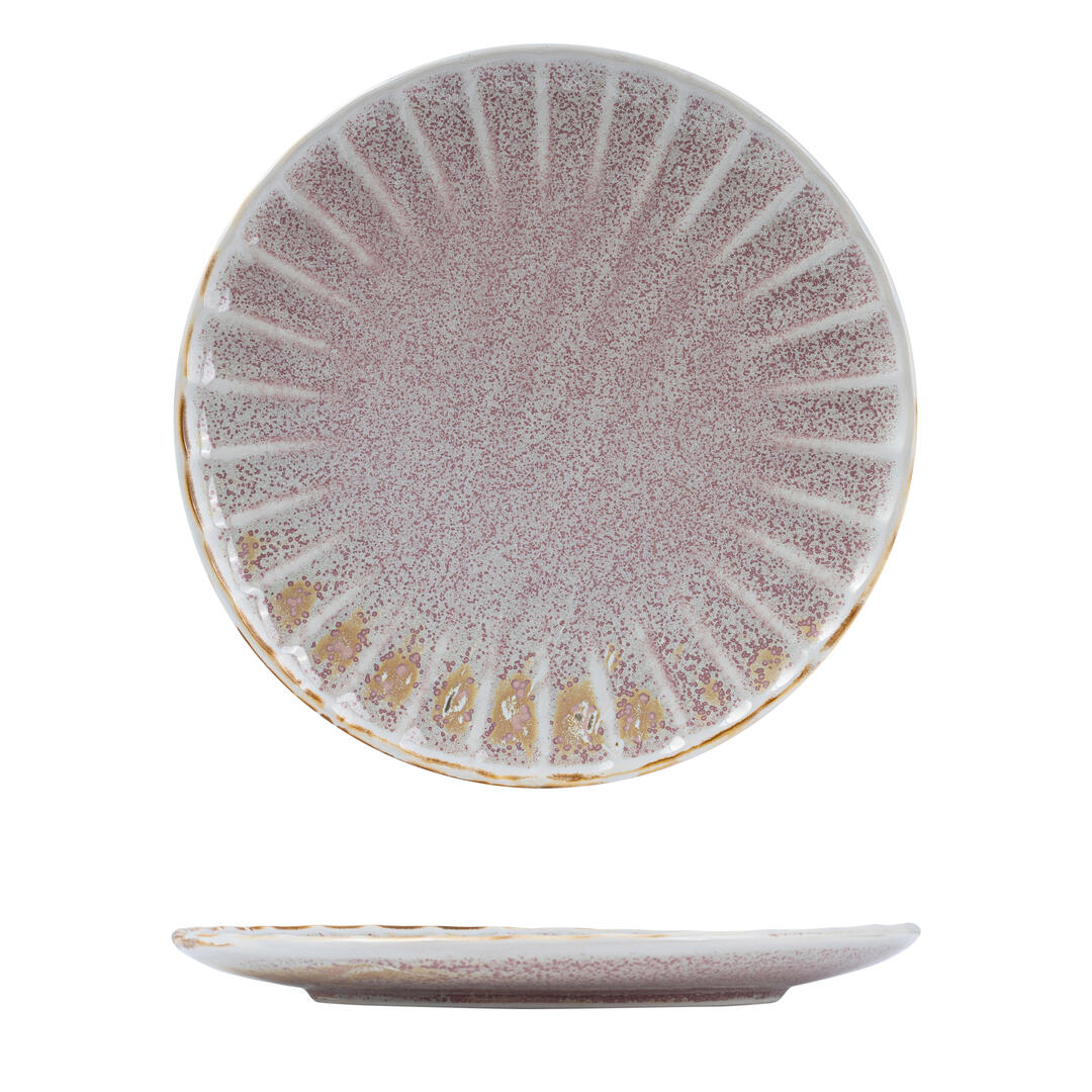 Moda Porcelain Icon Plate - 260mm, Scallop | The Flying Fork