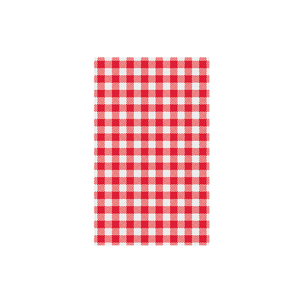 Gingham Greaseproof Paper - Red , 190 x 310mm, 200 Sheets – The Flying Fork