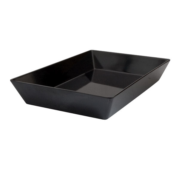 Rect. Deep Dish - Black, 450 x 300 x 70mm: Pack of 3 – The Flying Fork
